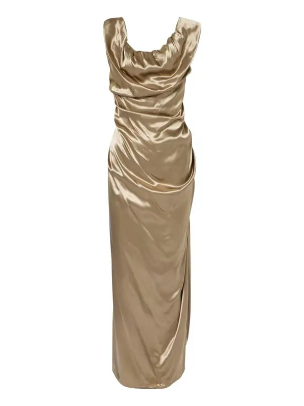VIVIENNE WESTWOOD Ginnie Pencil Dress - Gold