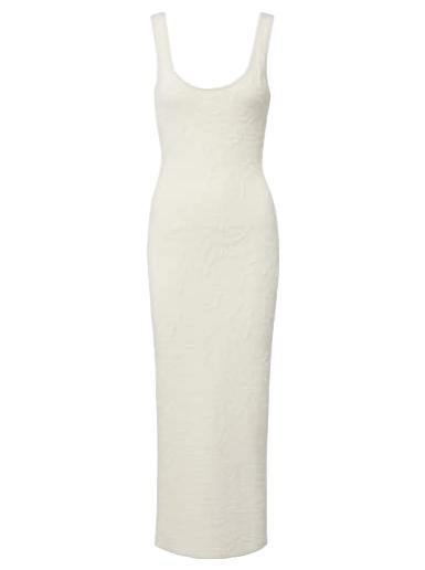 Altuzarra Duras Knitted Maxi Dress - White