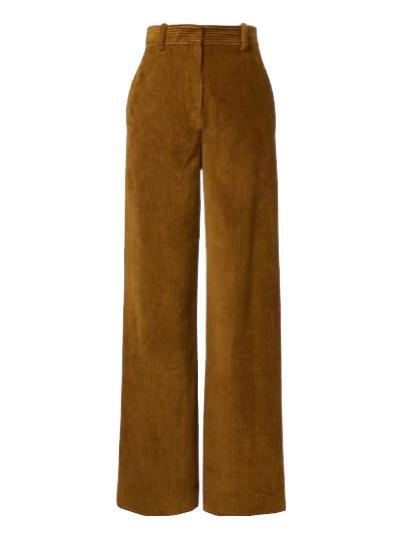 Proenza Schouler Corduroy Wide-leg Trousers - Brown
