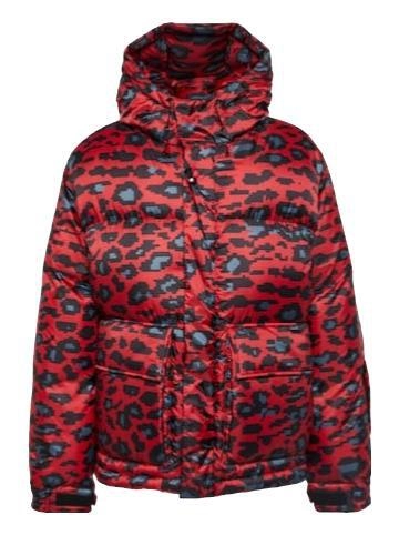 Undercover Printed Down Jacket - Red