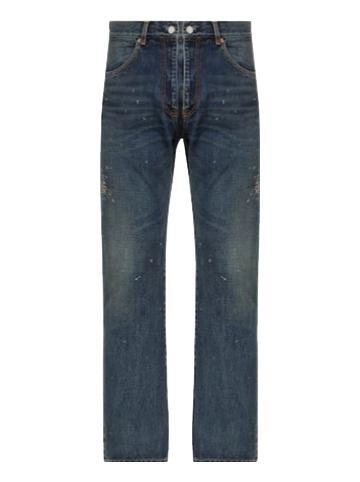 Undercover Painter Straight Jeans - Black