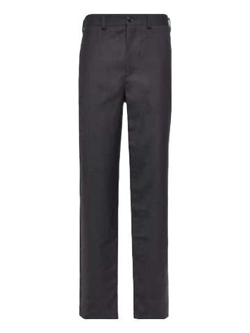 Undercover Slim Wool And Mohair Tailored Pants - Black