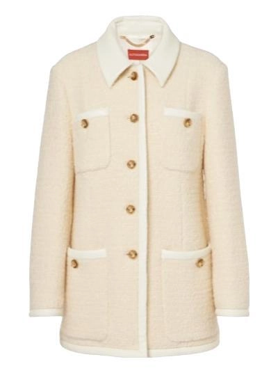 Altuzarra Wool And Cotton Coat - Nude