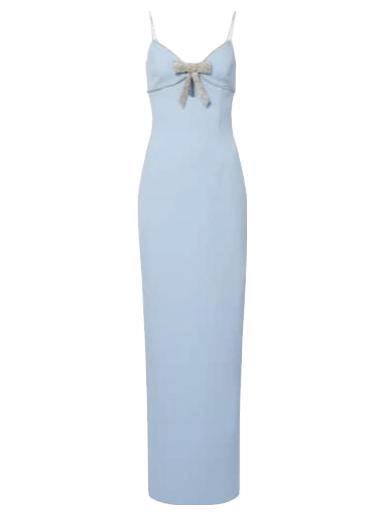 Rebecca Vallance Embellished Bow Gown - Blue