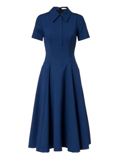 EMILIA WICKSTEAD Jody Shirt Dress - Blue