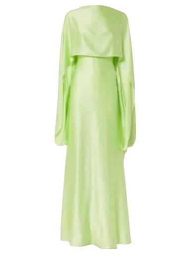 ROKSANDA Caped Satin Gown - Green