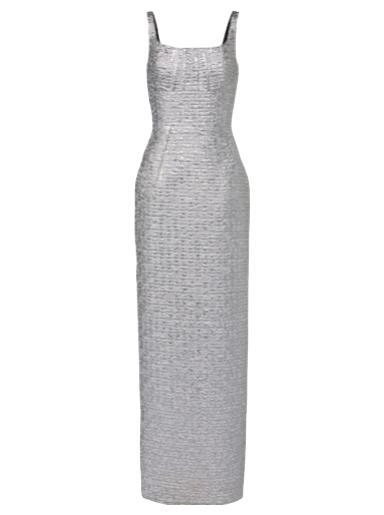 EMILIA WICKSTEAD Sleeveless Maxi Dress - Gray