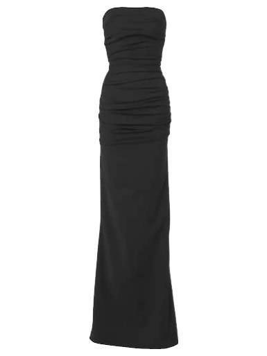 Maticevski Intoxicate Strapless Gown - Black