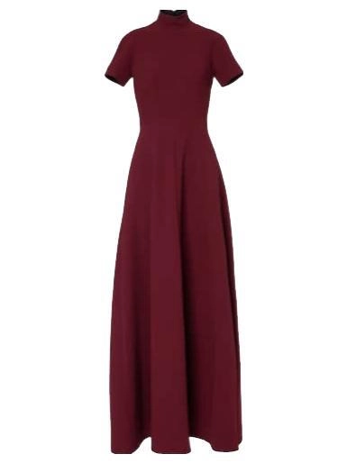 EMILIA WICKSTEAD Malinda Crêpe Gown - Brown