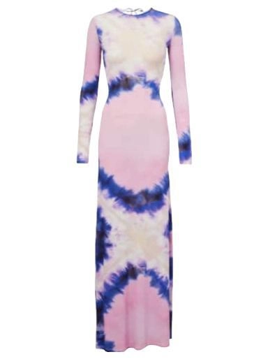 Rabanne Tie-dye Maxi Dress - Purple