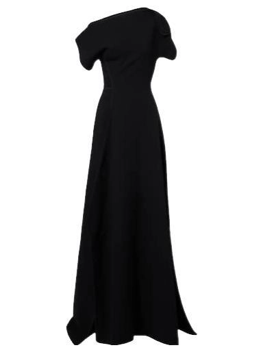 Maticevski Synergy Asymmetrical Gown - Black