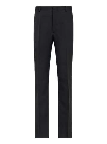 JIL SANDER Slim Wool Tailored Pants - Black