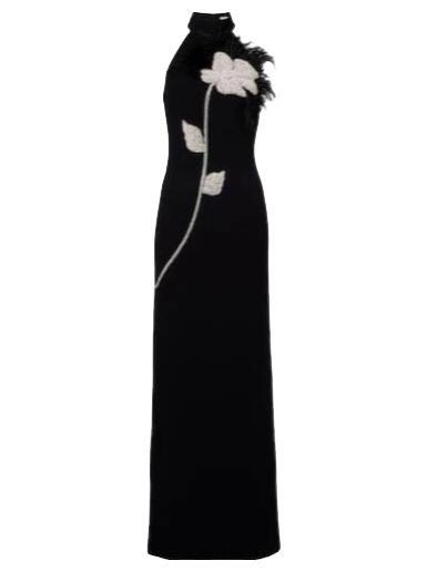 Rebecca Vallance Starlight Embellished Gown - Black
