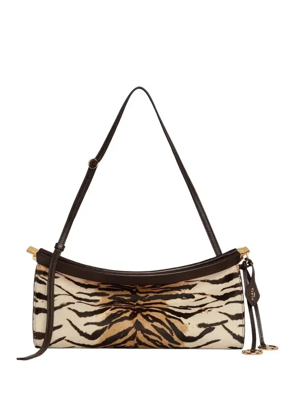 Alaïa Le Click East West Shoulder Bag - Black