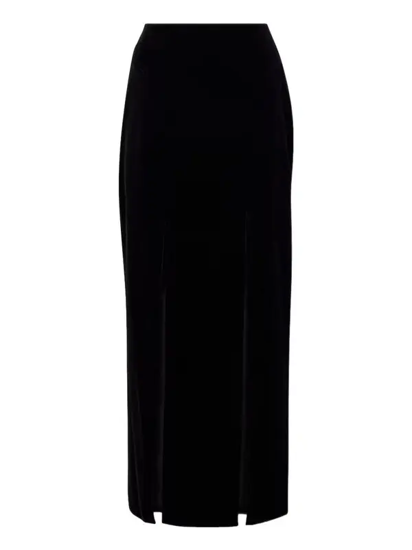 Nina Ricci Zipper Skirt - Black