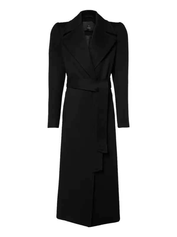 Wardrobe.NYC Belted Coat - Black