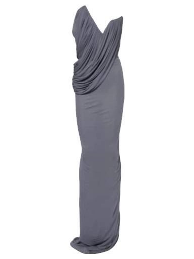 Maticevski Systema Gathered Jersey Gown - Gray