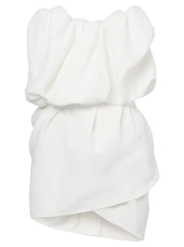 VIVIENNE WESTWOOD Susana Draped Corset Dress - White