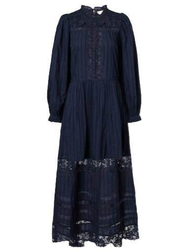 Ulla Johnson Lace Long-sleeved Dress - Black
