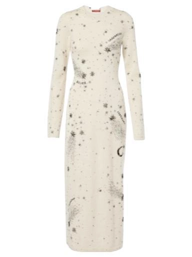 Altuzarra Ellima Printed Wool And Silk Maxi Dress - White