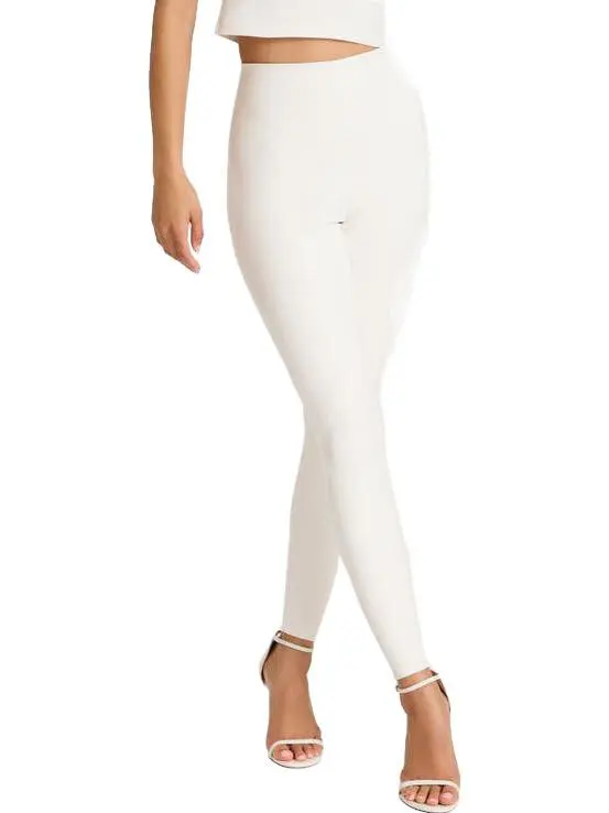 Commando Faux Leather Legging - White