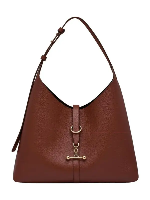 Strathberry Maxi Kite Hobo Bag - Walnut
