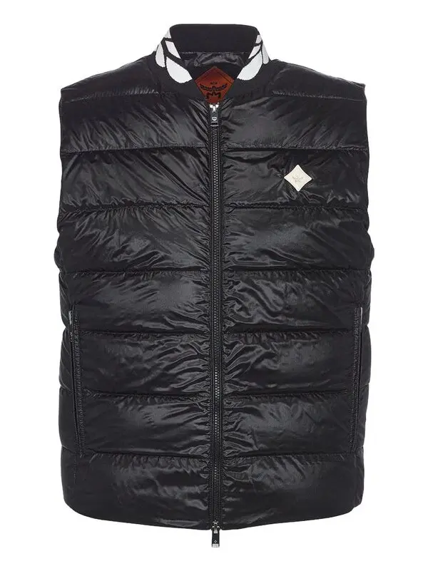 Mcm Packable Down Vest - Black