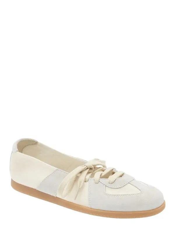 MAISON MARGIELA Replica Laced Ballet Flat - Ivory