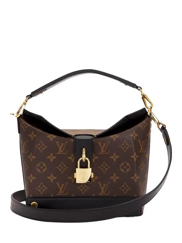 LOUIS VUITTON Monogram Reverse Bento Box Ew Shoulder Bag - Brown