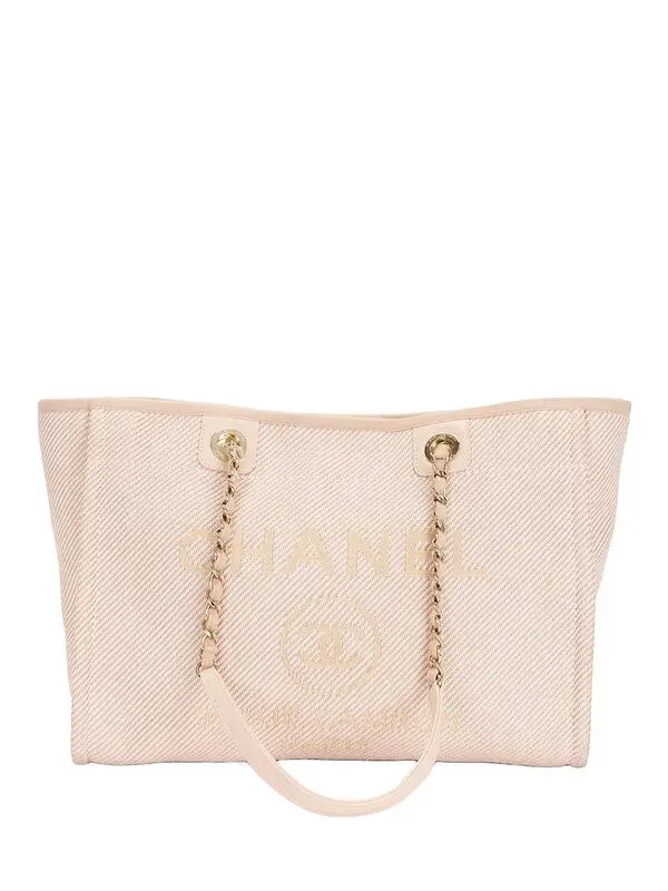 Chanel Deauville Tote Bag - Pink