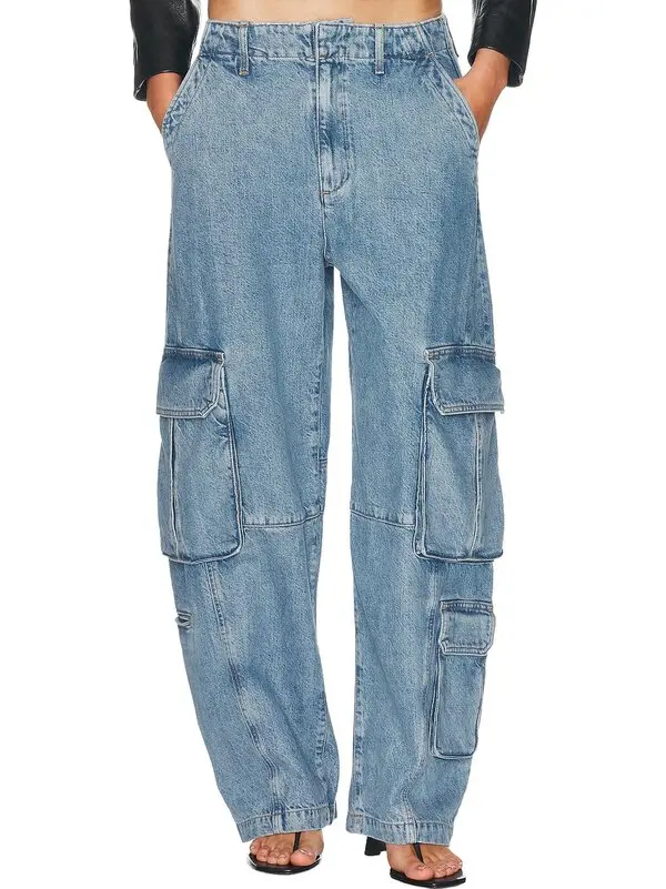AGOLDE Ambika Utility Jean In Blue - Reset