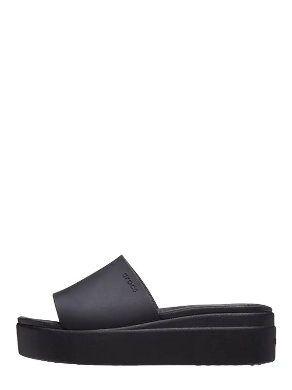 CROCS Brooklyn Slide Sandals - Black