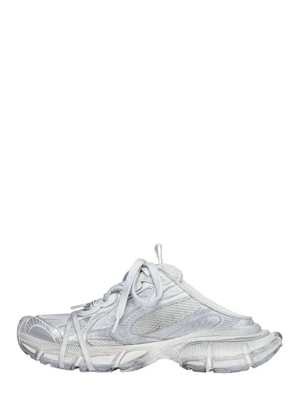 Balenciaga 3xl Mules - White/silver