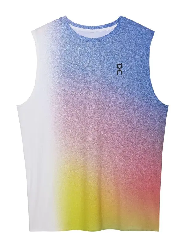 On Court Tank - Blue/white