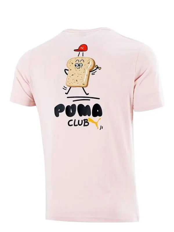 PUMA Club Graphic T-shirt - Pink