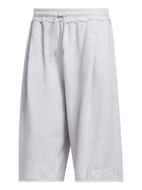 Adidas Graphic Sweatshorts Asia Sizing - Light Grey Heather