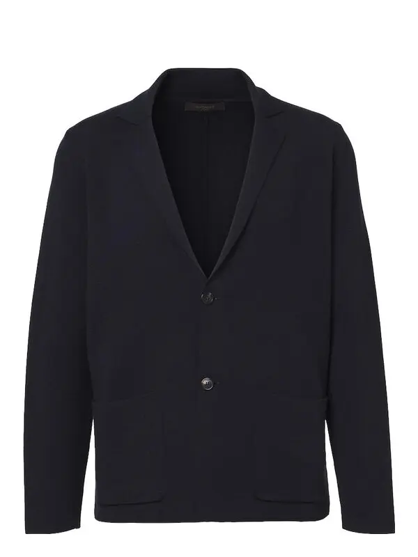 SLOWEAR Virgin Wool Cardigan - Blue