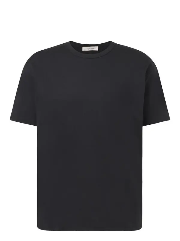 UMIT BENAN James Cotton Jersey T-shirt - Black