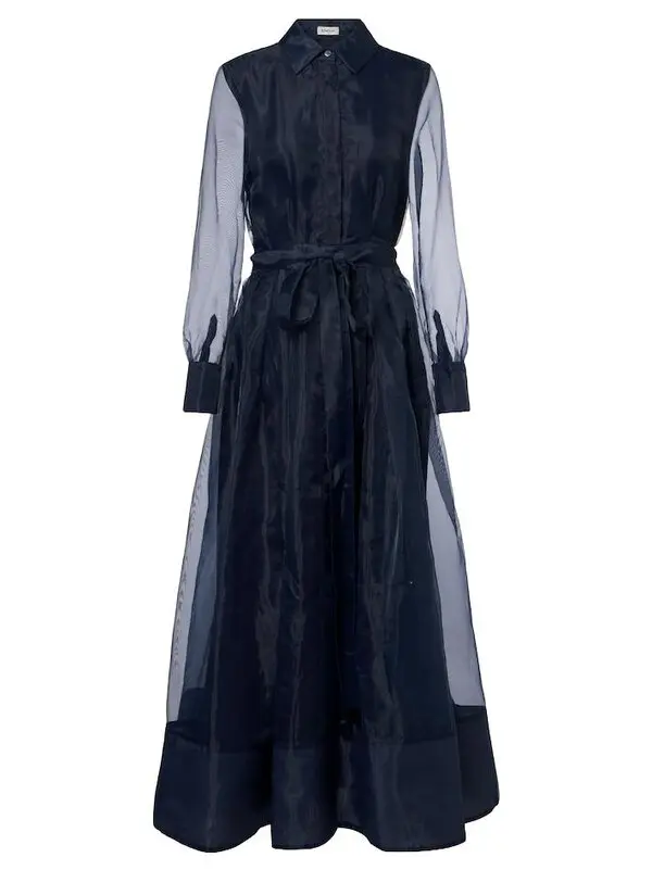 Simkhai Montgomery Shirt Dress - Blue