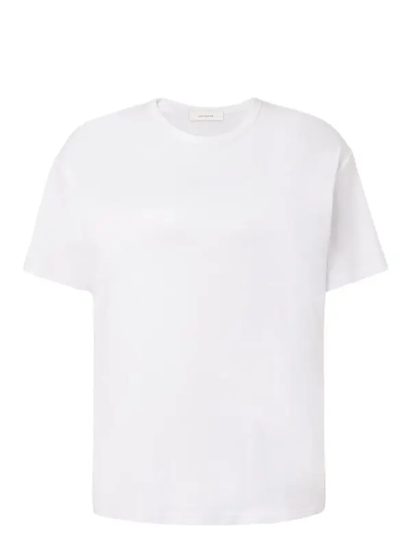UMIT BENAN James Cotton Jersey T-shirt - White