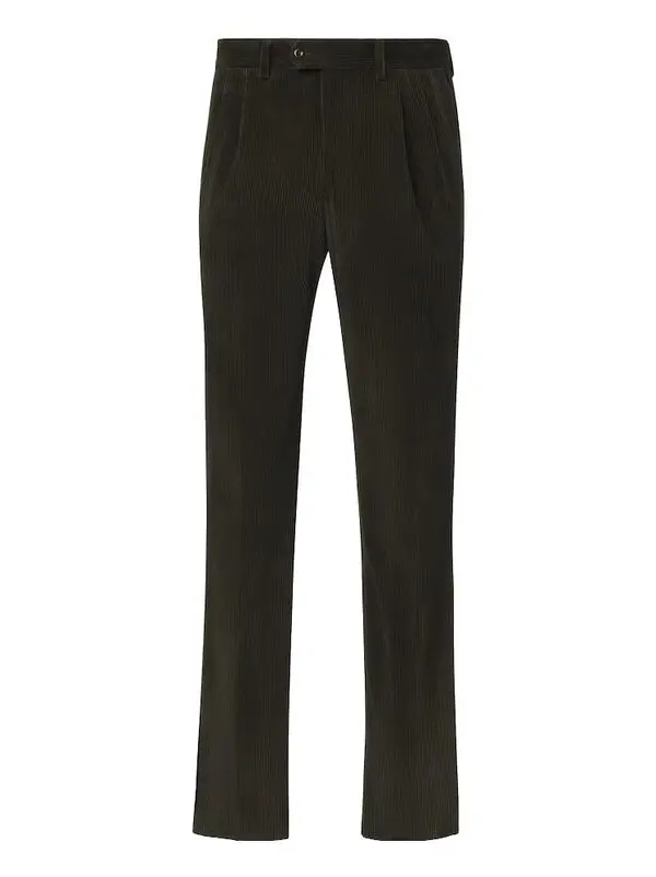 Rubinacci Cotton Corduroy Pants - Green