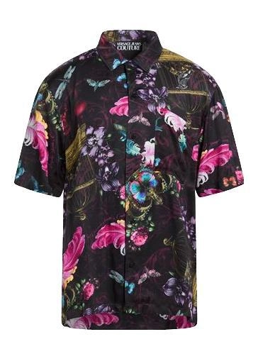 Versace Shirt Size Viscose - Black