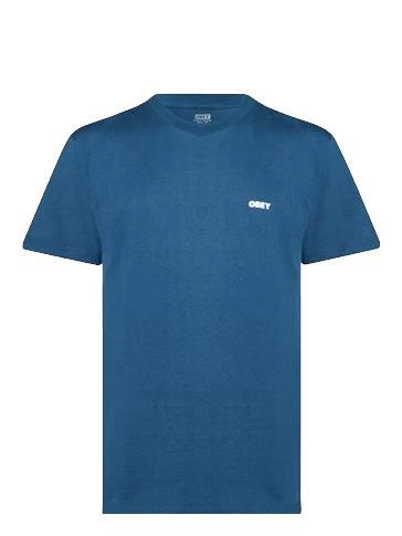 Obey T-shirt Size Cotton - Blue