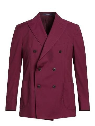 DRUMOHR Blazer Size Virgin Wool, Cotton, Silk - Red