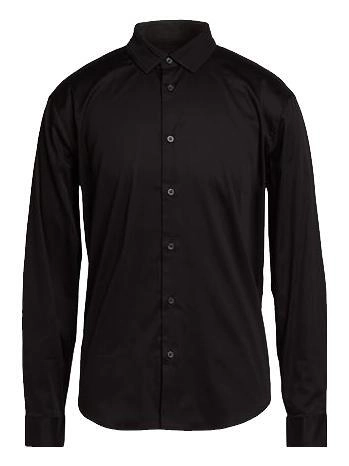 Armani Exchange Shirt Size Cotton, Elastane - Black