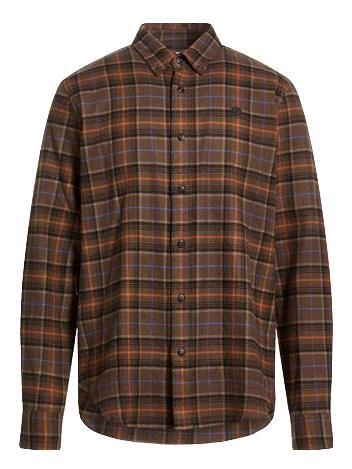 Timberland Shirt Size Cotton - Brown