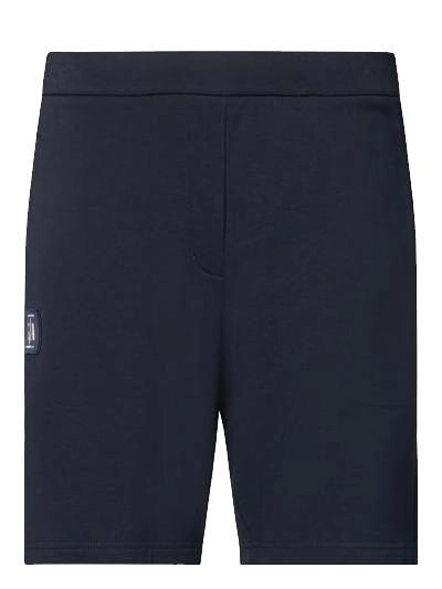 Armani Exchange Cotton French Terry Bermuda Shorts - Navy