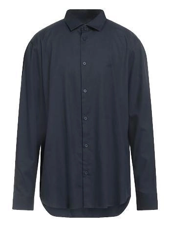 Armani Exchange Shirt Sky Size Cotton - Navy