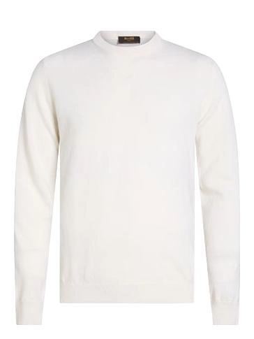 MOORER Cashmere Crewneck Sweater - Ivory