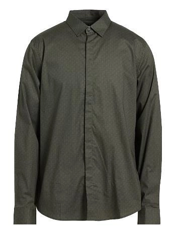 Armani Exchange Shirt Size Cotton, Elastane - Green